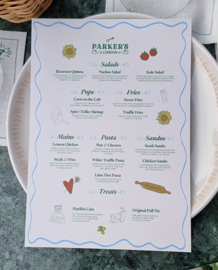 Parker's London: Best Dishes for Your Next Visit
